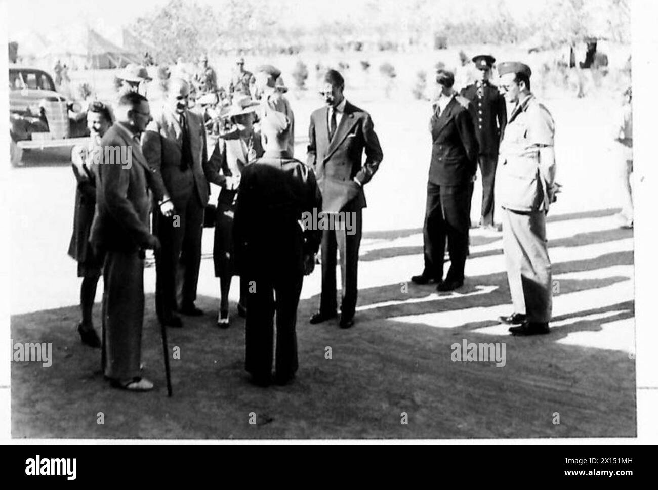 Richard Gavin Gardiner Casey, Minister of State in the Middle East, and ...