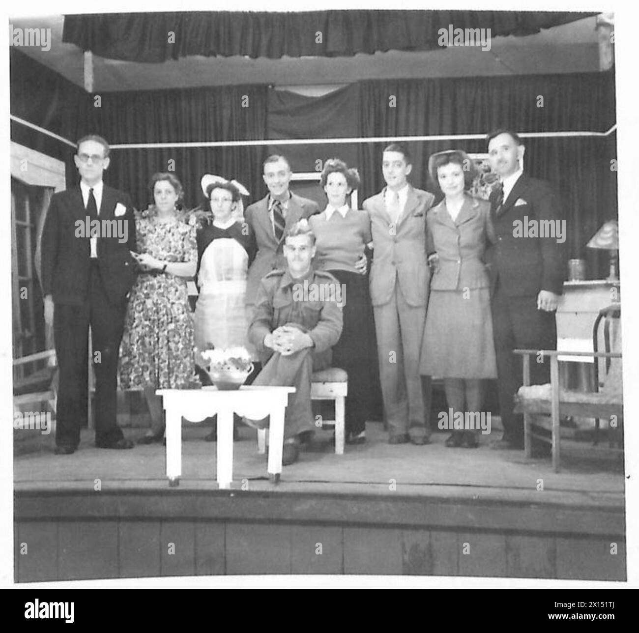 Experience in staff management Black and White Stock Photos & Images ...