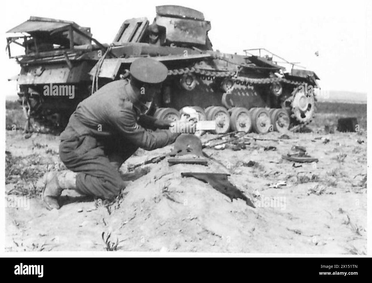 GUARDS SUCCESS AGAINST 15TH PANZER DIVISION IN NORTH AFRICA - The name ...