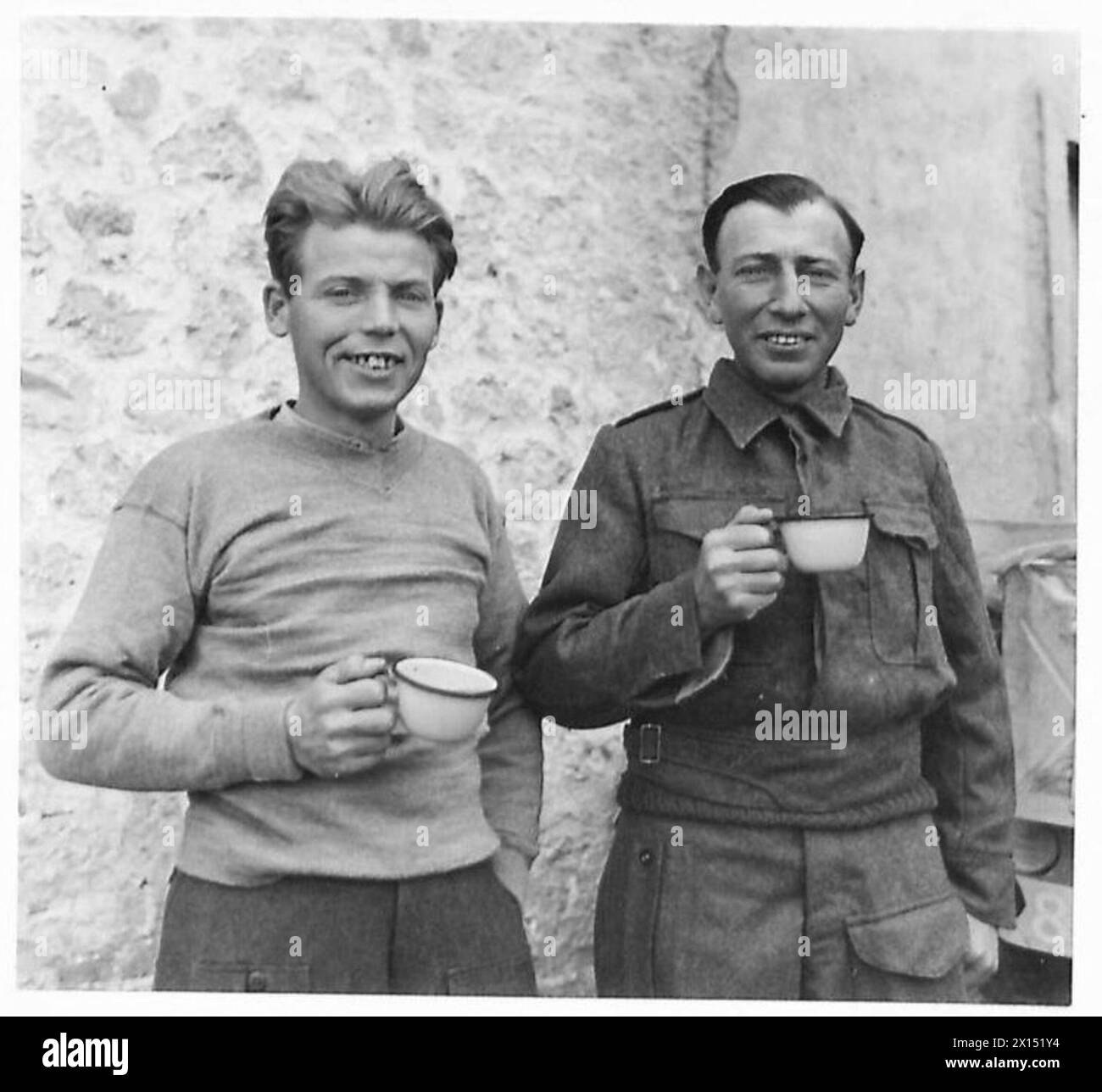 THE BRITISH ARMY IN NORTH AFRICA, SICILY, ITALY, THE BALKANS AND ...