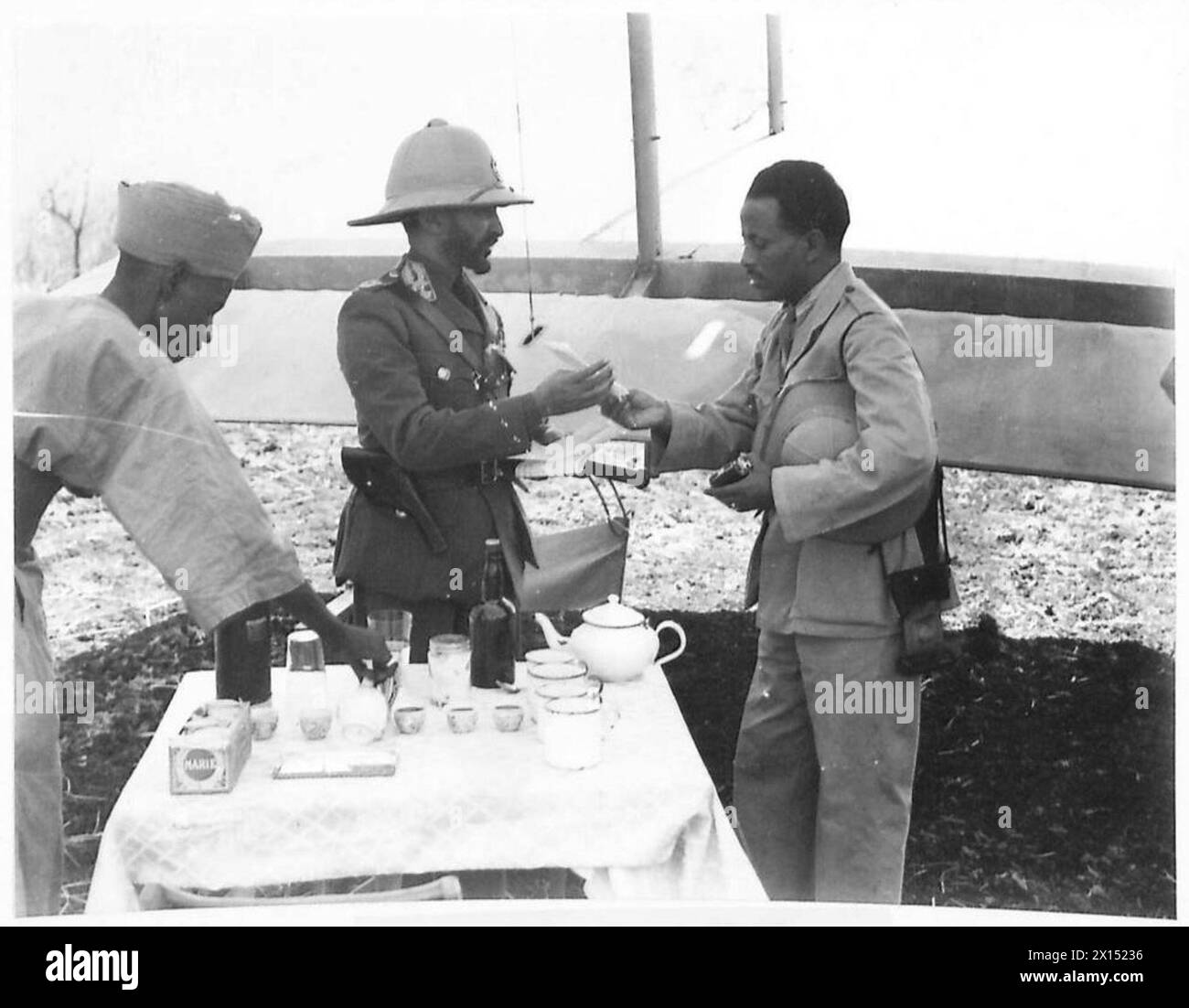 Official military ceremony Black and White Stock Photos & Images - Alamy