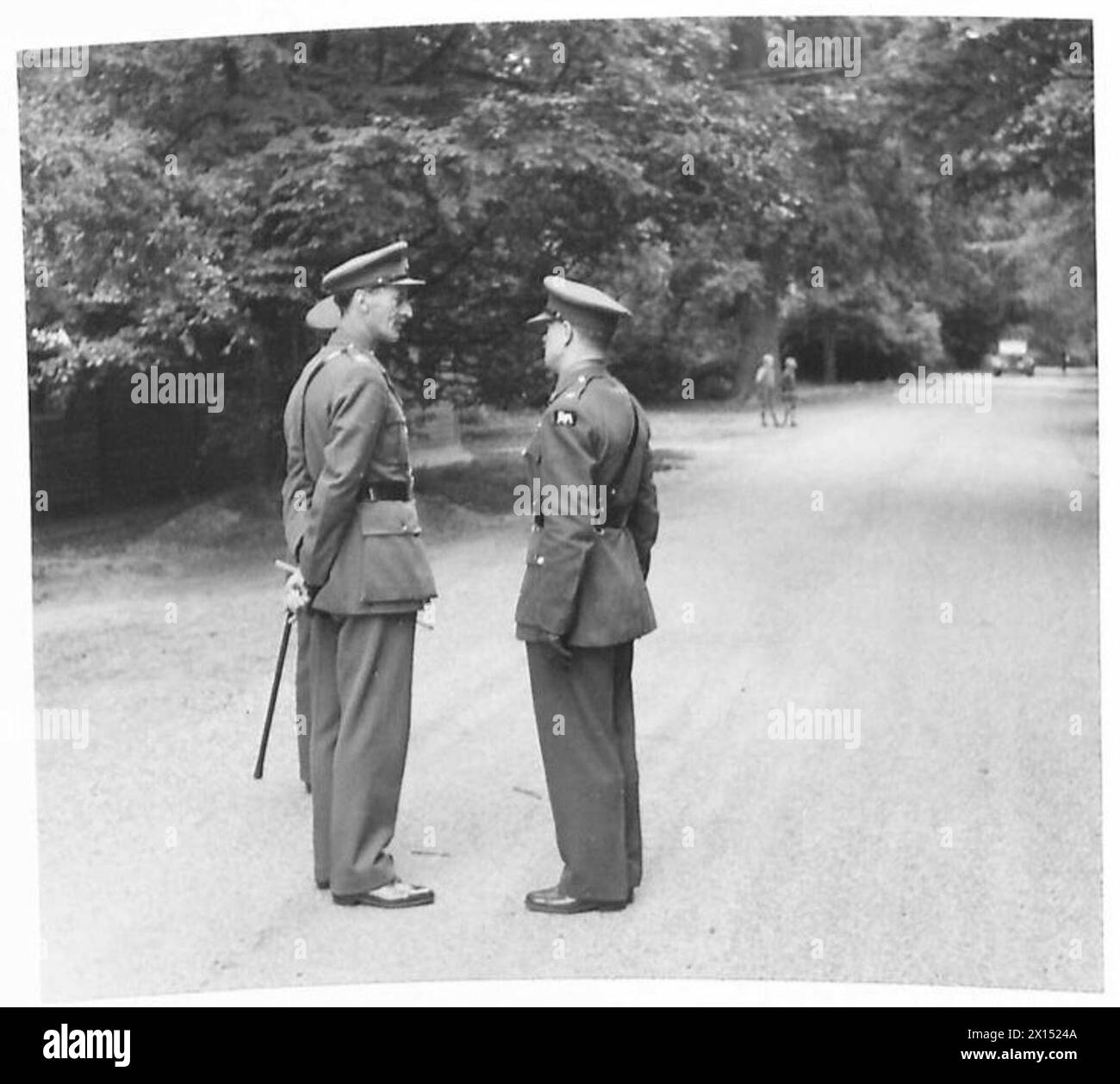 PRINCESS ROYAL VISTS A.T.S. - Army Commander, Lt.Gen. L. Carr and the ...