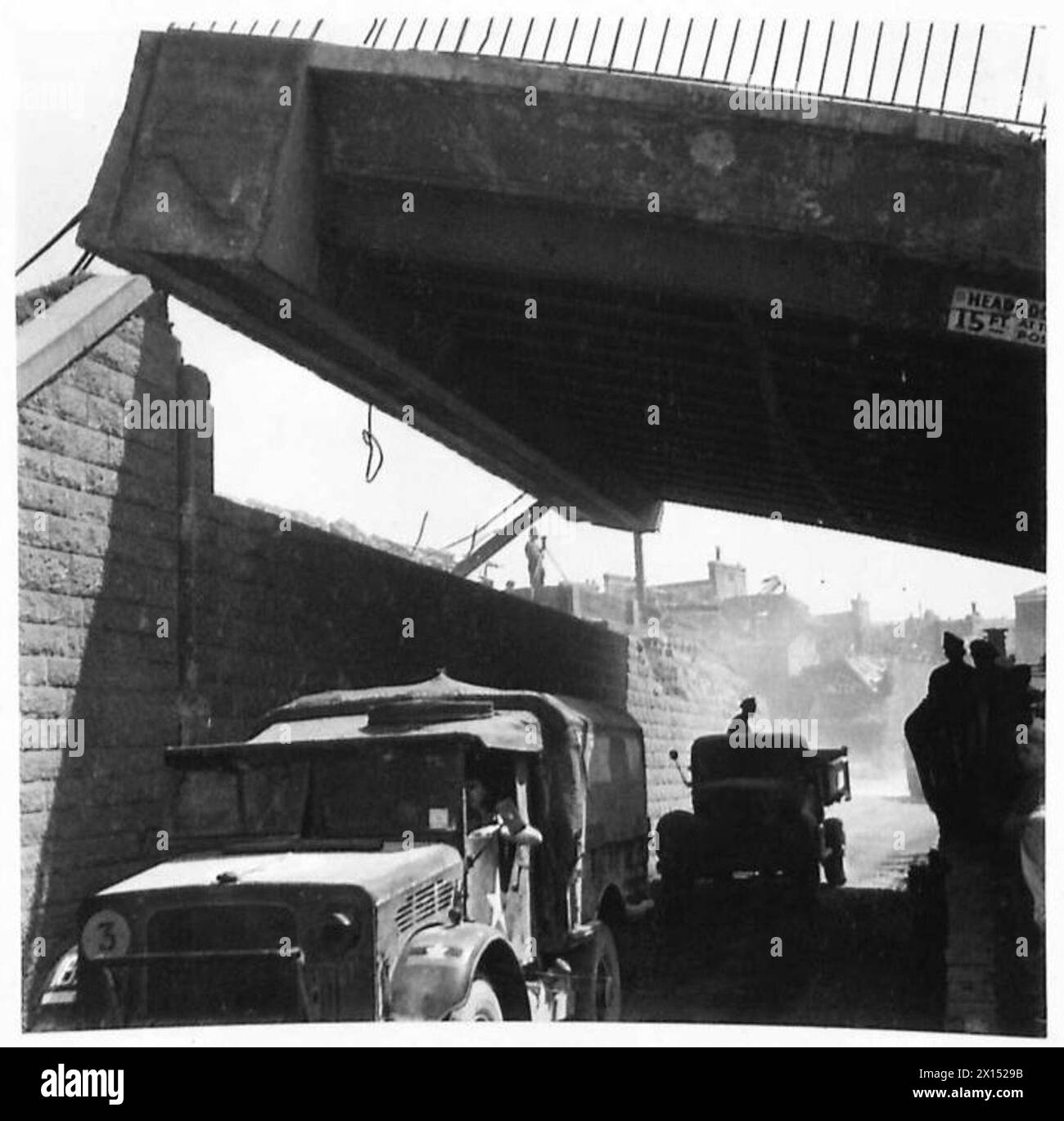 The gap in the bridge Cut Out Stock Images & Pictures - Alamy