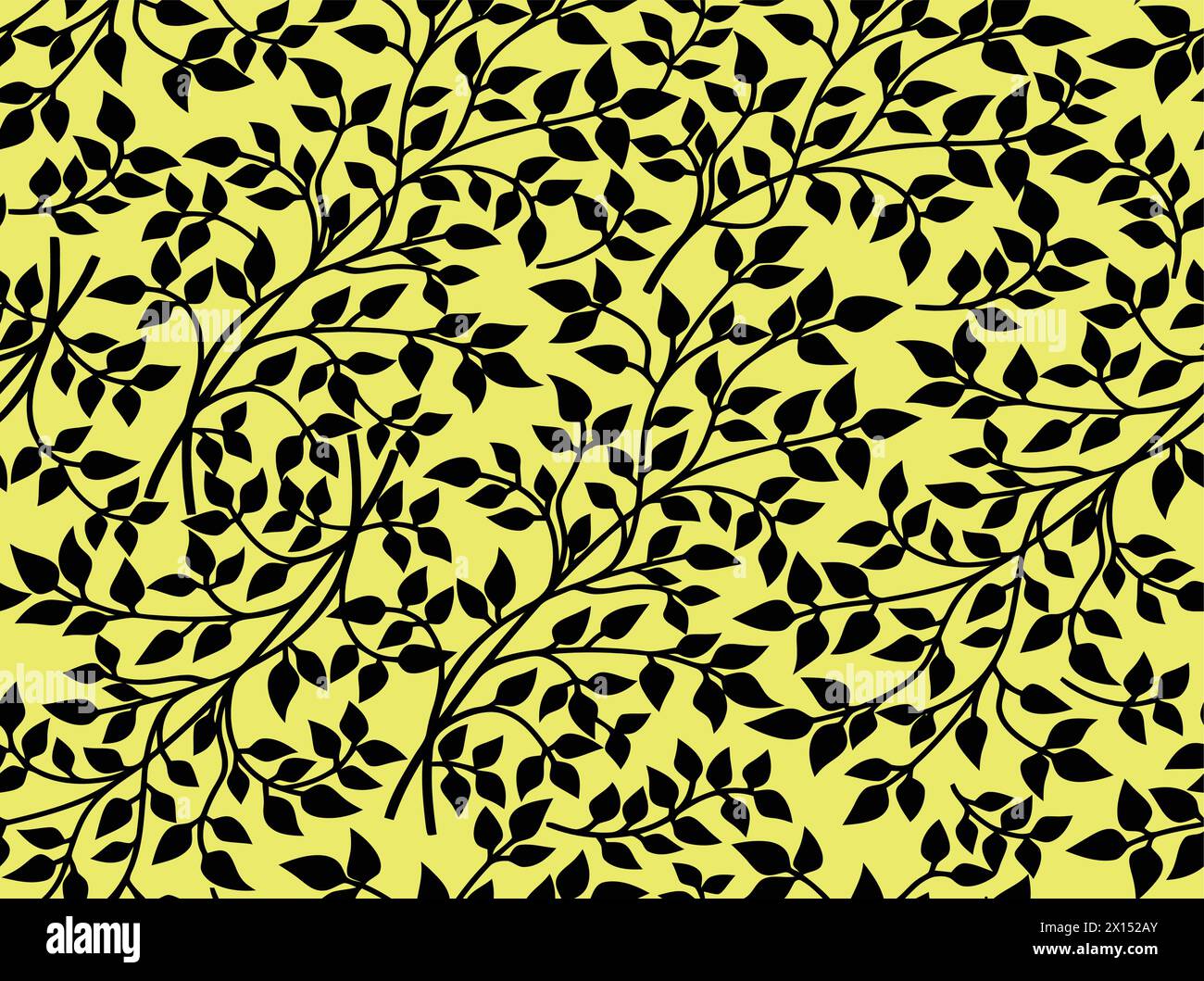 seamless pattern with leaves Stock Vector Image & Art - Alamy