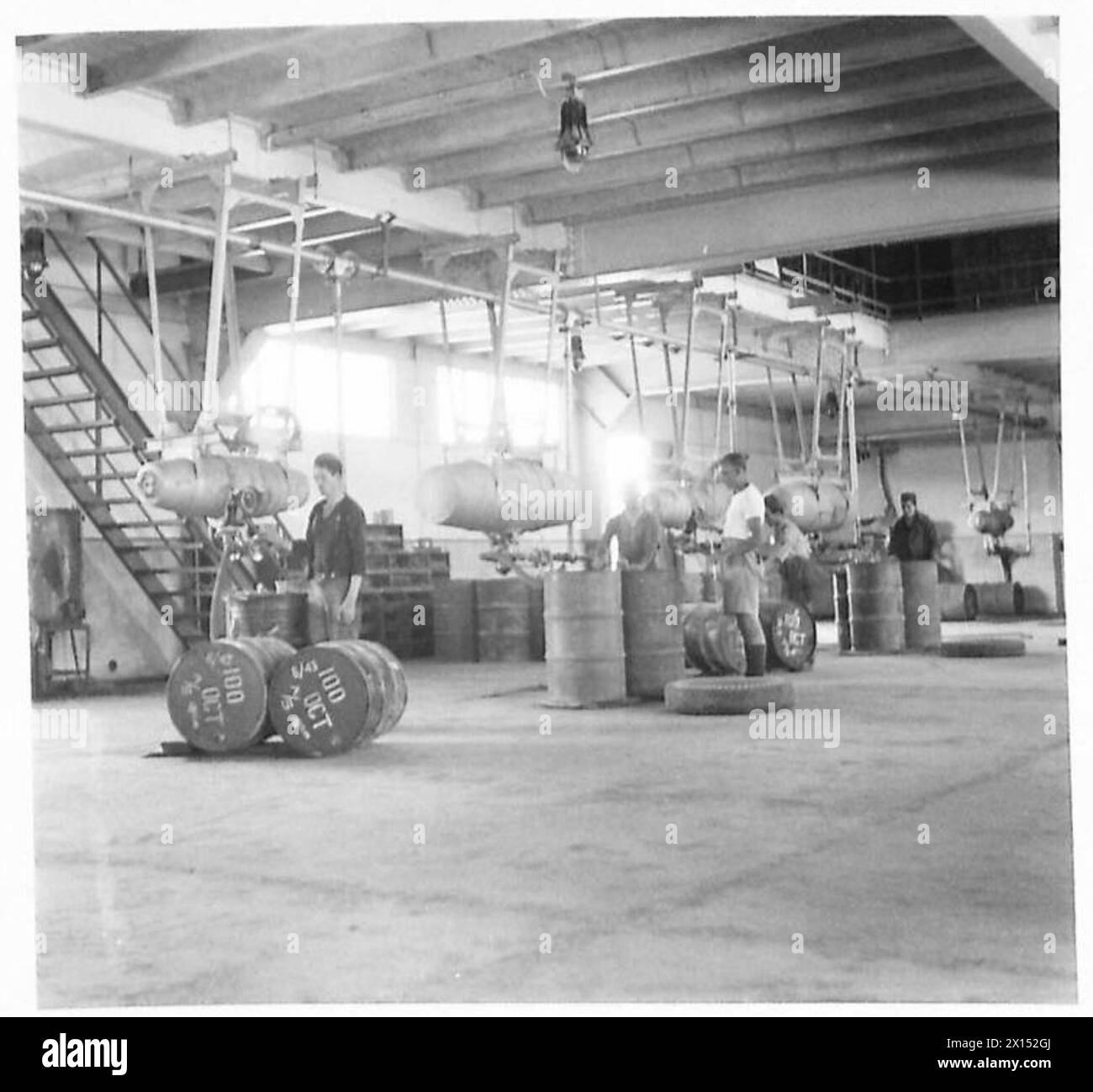 BULK PETROLEUM STORAGE COMPANY - Barrel filling operations , British ...