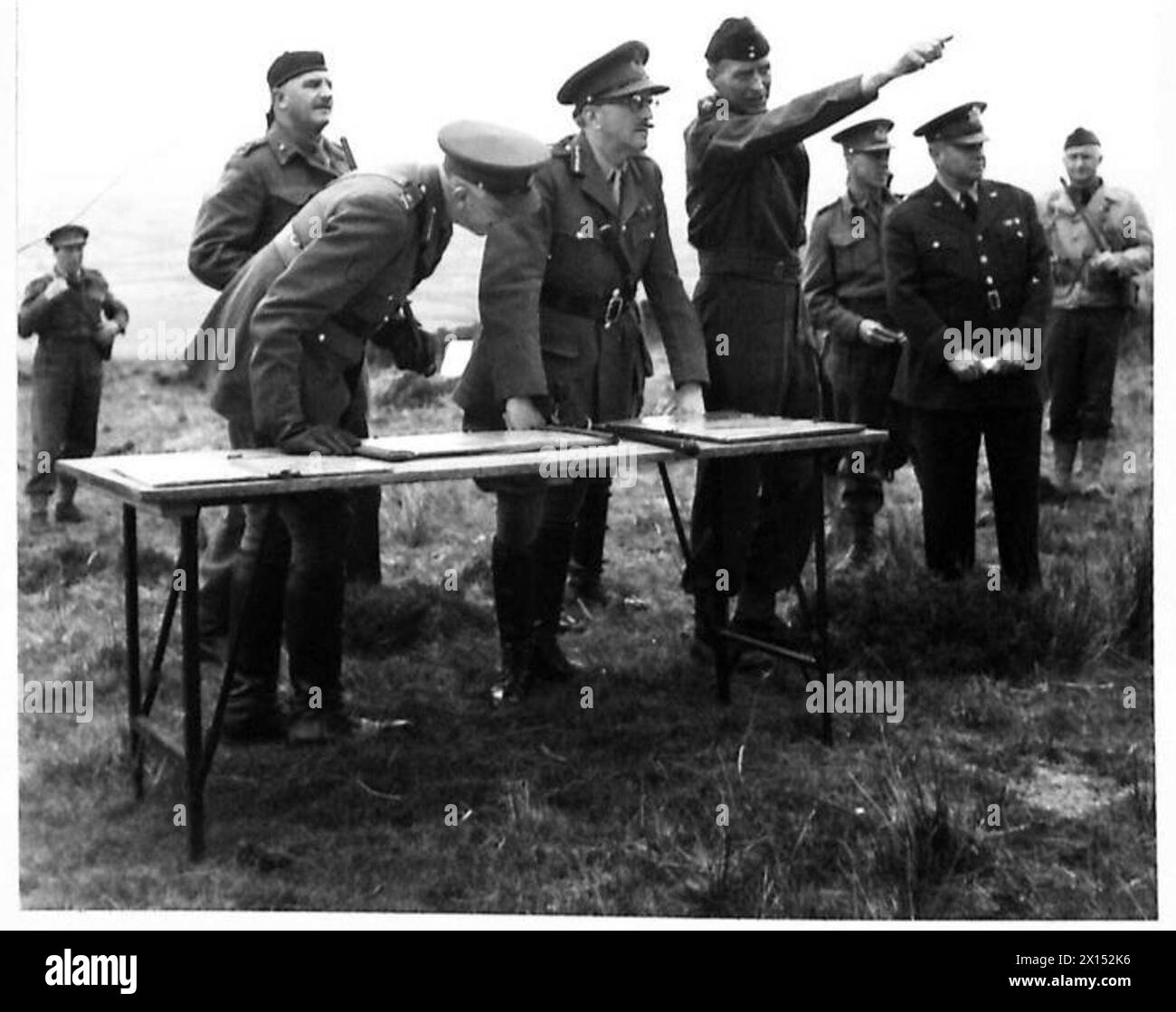 negative - General Sir Alan Brooke witnessed "Field Firing" and ...