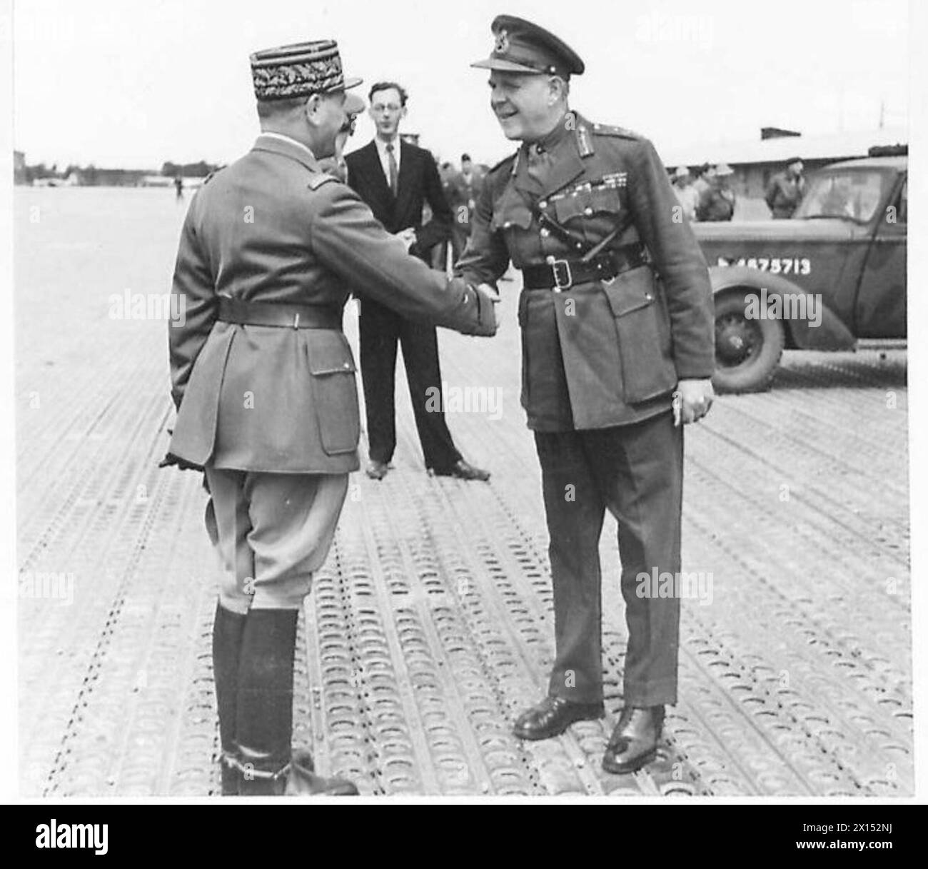 Field Marshal Lord Gort, Governor and Commander-in-Chief of Malta, is ...