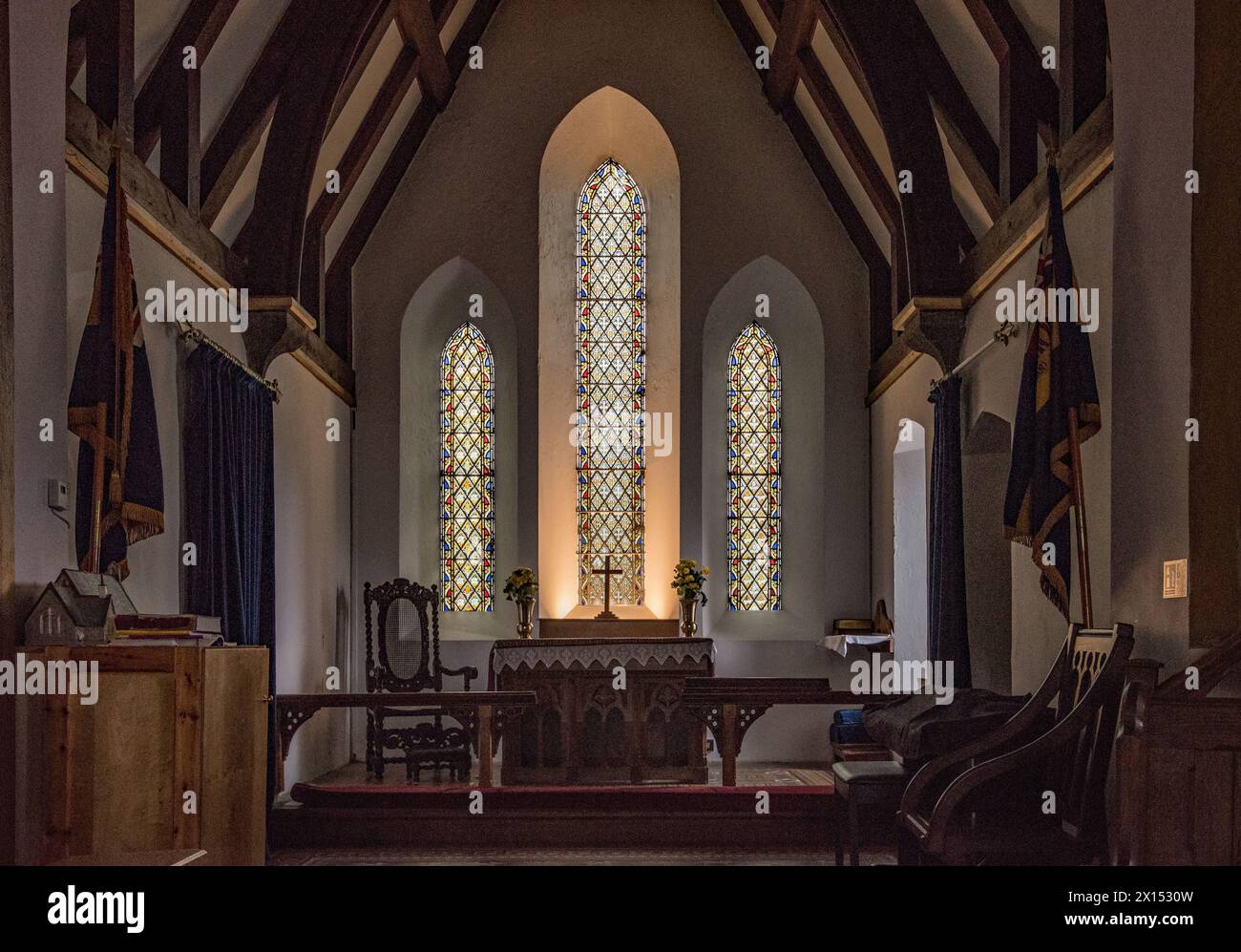 Christ Church 'The Miners Church' Laxey, built by moners for the miners ...