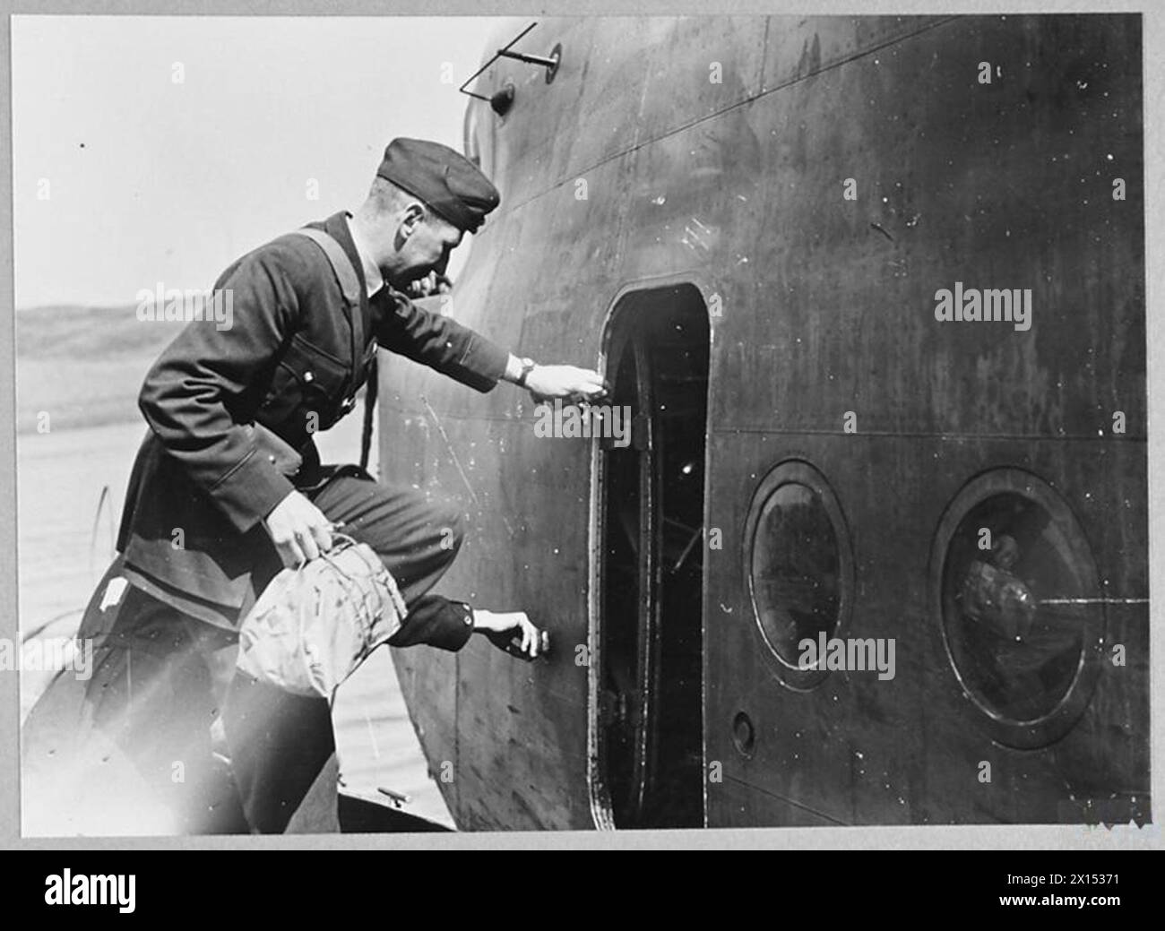 Raf second pilot boards hi-res stock photography and images - Alamy