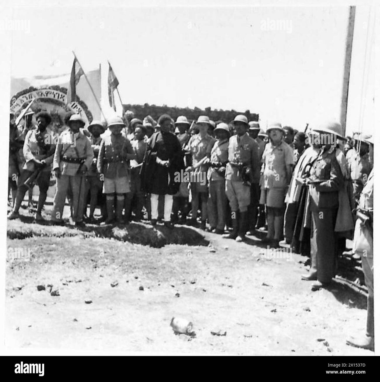 THE EMPEROR OF ABYSSINIA ENTERS THE FORT OF DEBRA MARCOS - The Emperor ...