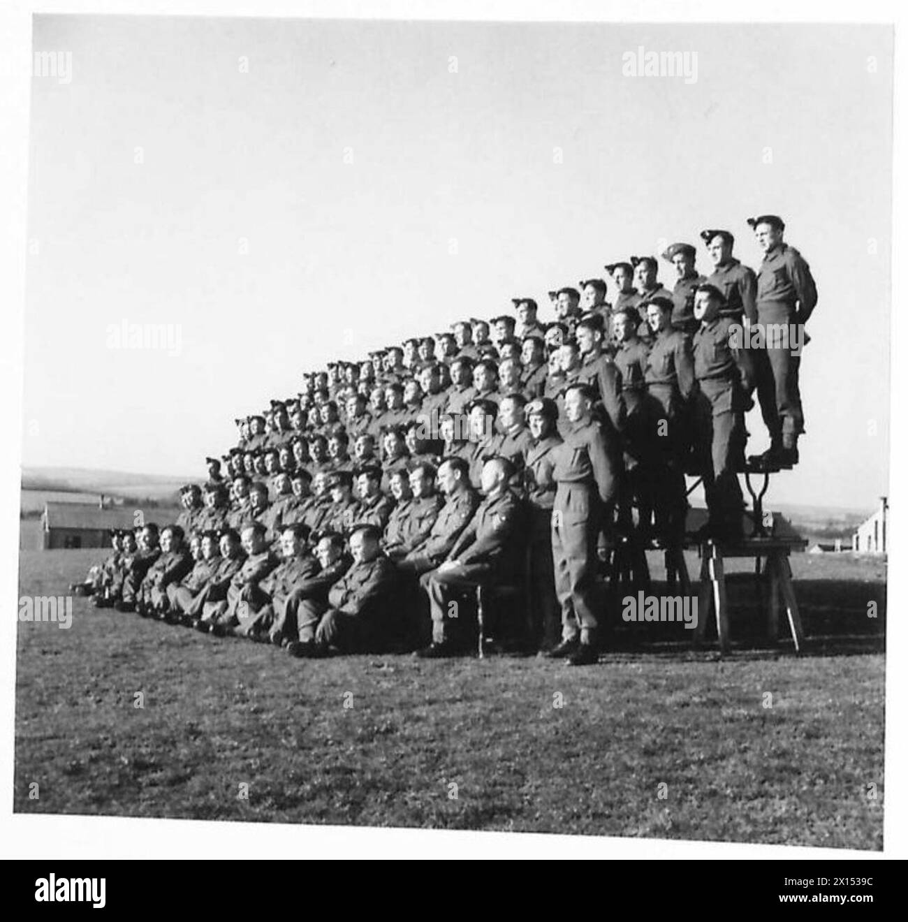 A group of men from Montgomeryshire and Merionithshire serve in a Welsh ...