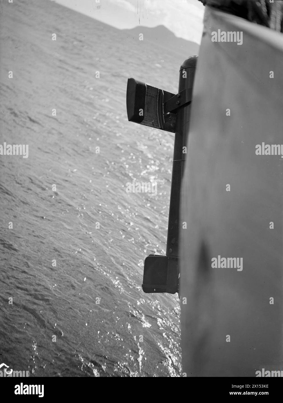 ANTI U-BOAT TORPEDO TRIALS HELD ON BOARD HMS BENTINCK, CAPTAIN CLASS ...