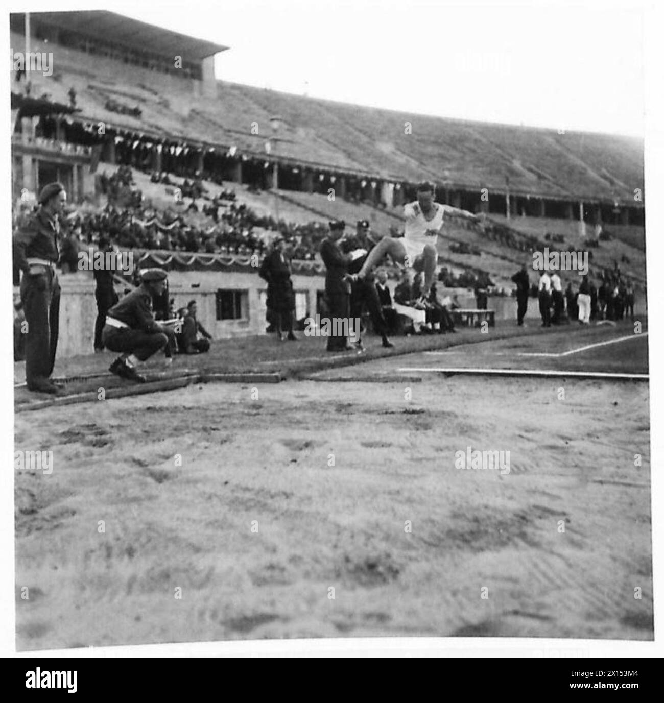 THREE-NATIONS SPORTS MEETING - Gunner D. Scott, 6 Stokeleigh Walk, Sea ...
