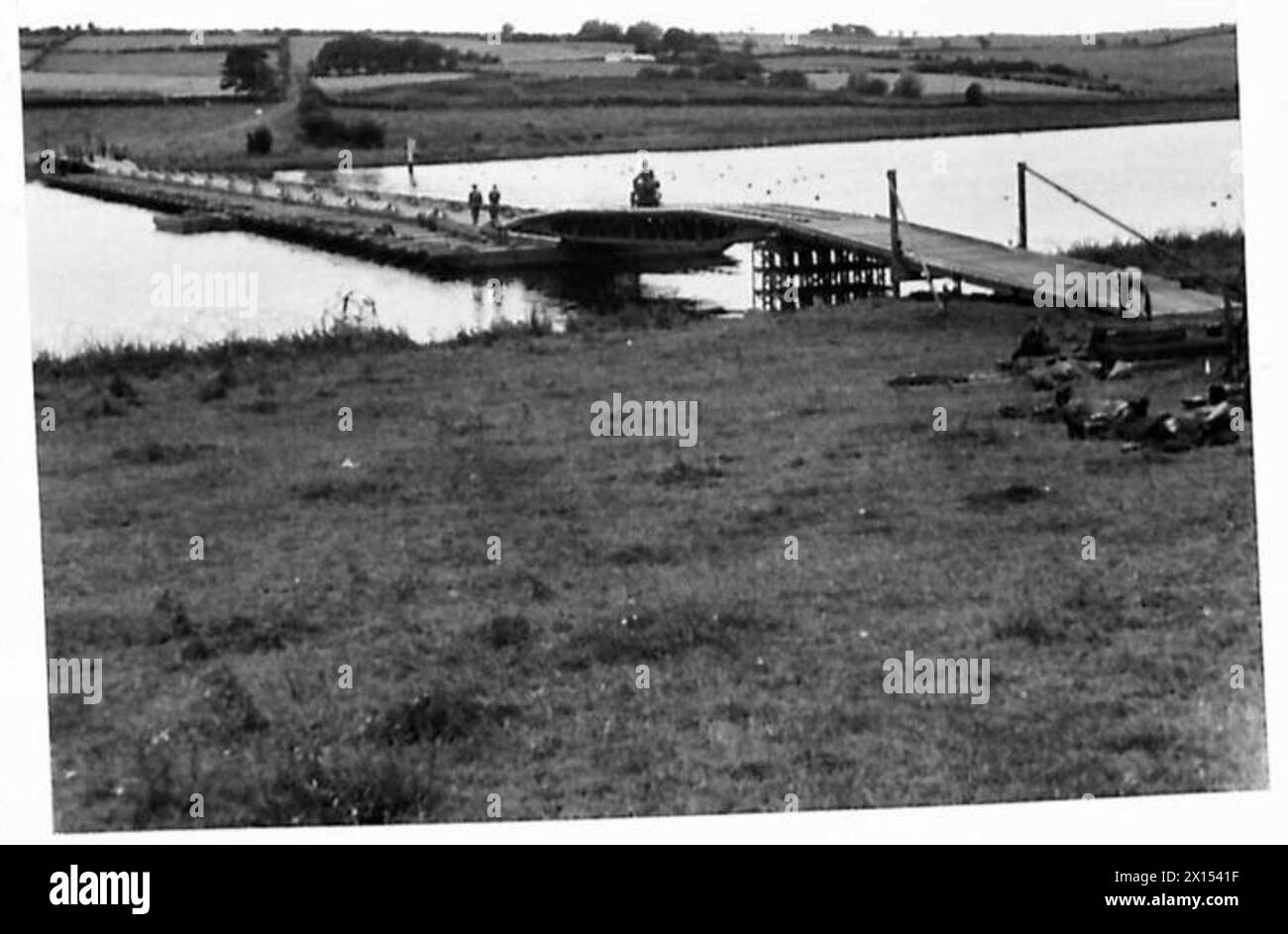 LARGE BRIDGE CONSTRUCTED BY R.E.s - Miscellaneous pictures taken for ...