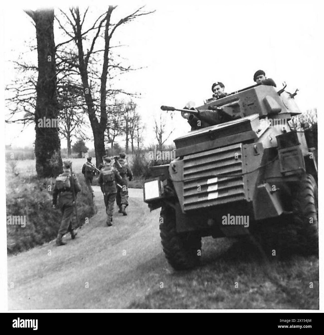 SPARTAN EXERCISE - "German" infantry advance under the shadow of a ...