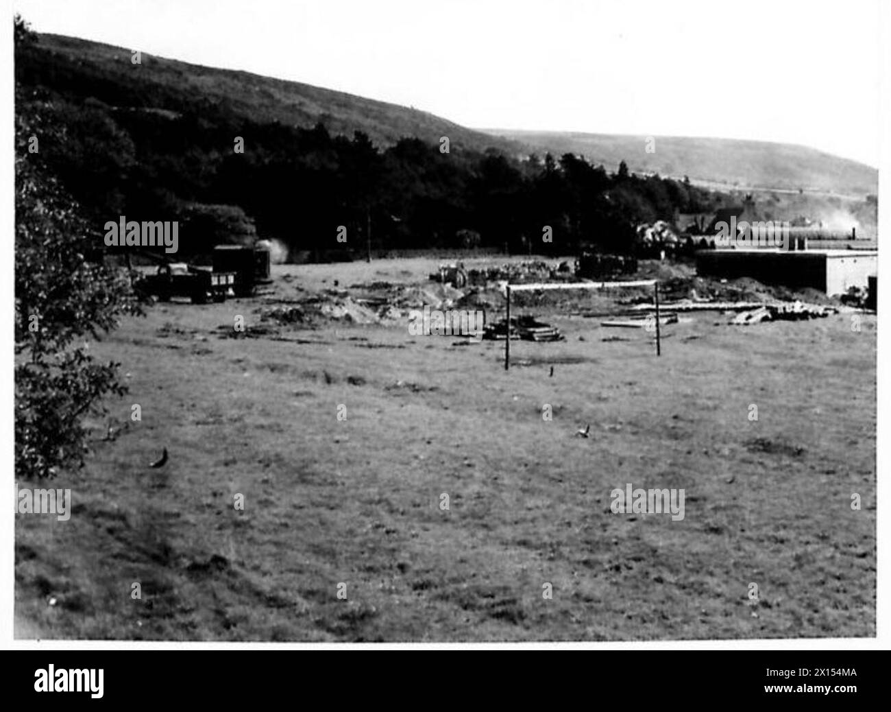 PORT CONSTRUCTION - Port construction at Loch Ryan British Army Stock ...