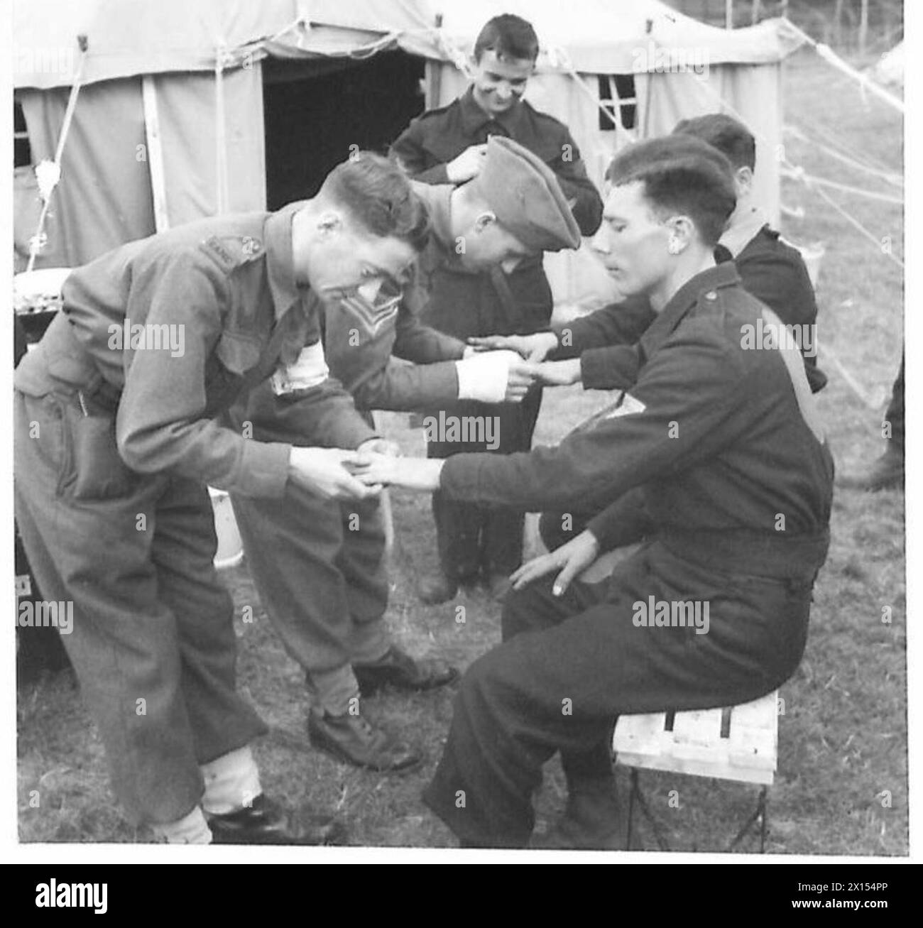 Army medical examination Cut Out Stock Images & Pictures - Alamy