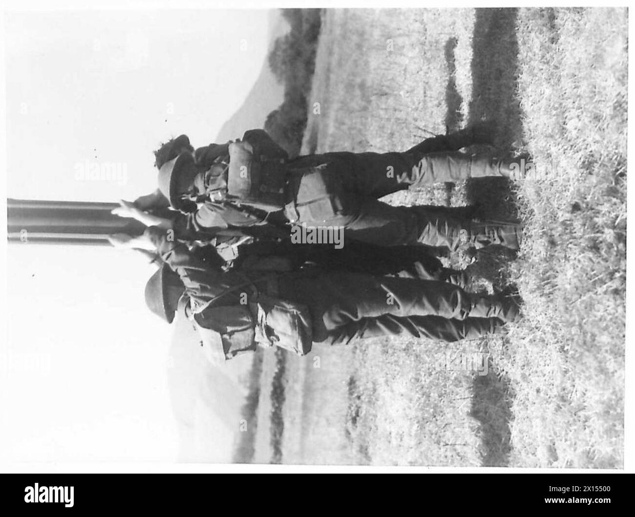 Soldiers practice boring holes to place charges for road cratering ...