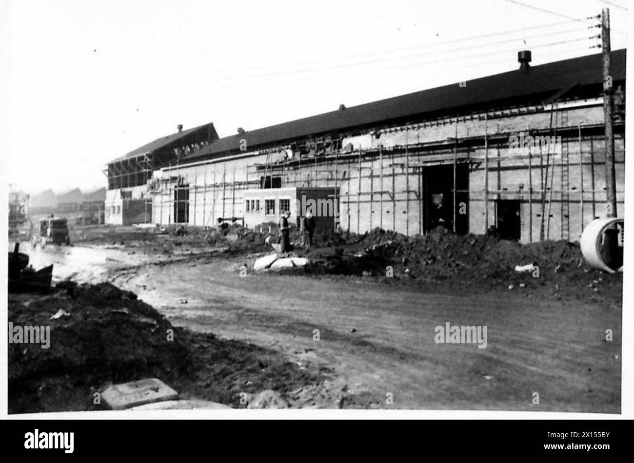 BUILDINGS AT DONNINGTON - Pictures for record purposes of the Central ...