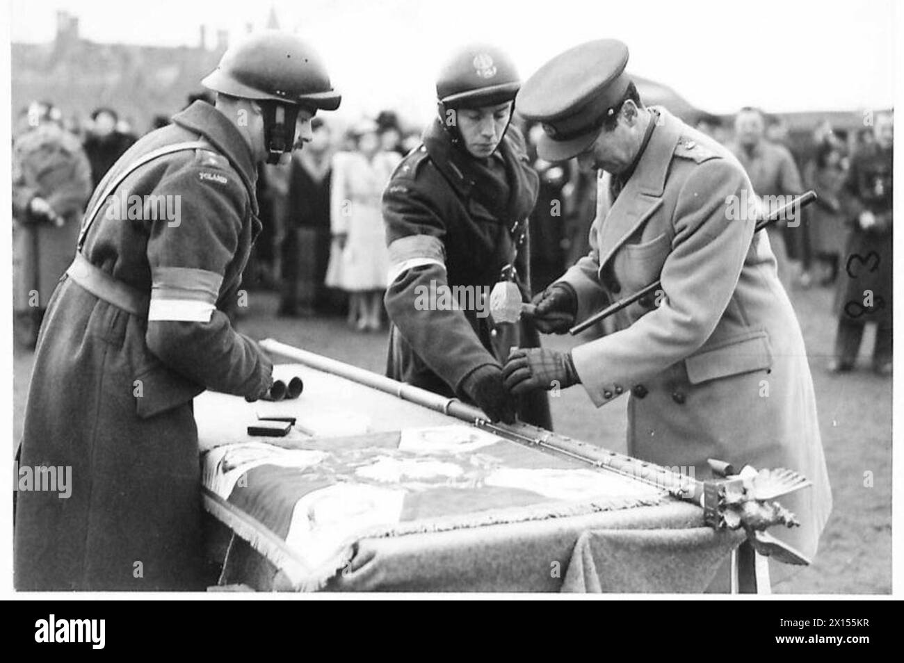 Colonel George Herbert Blackett de Chair, British Liaison Officer to ...