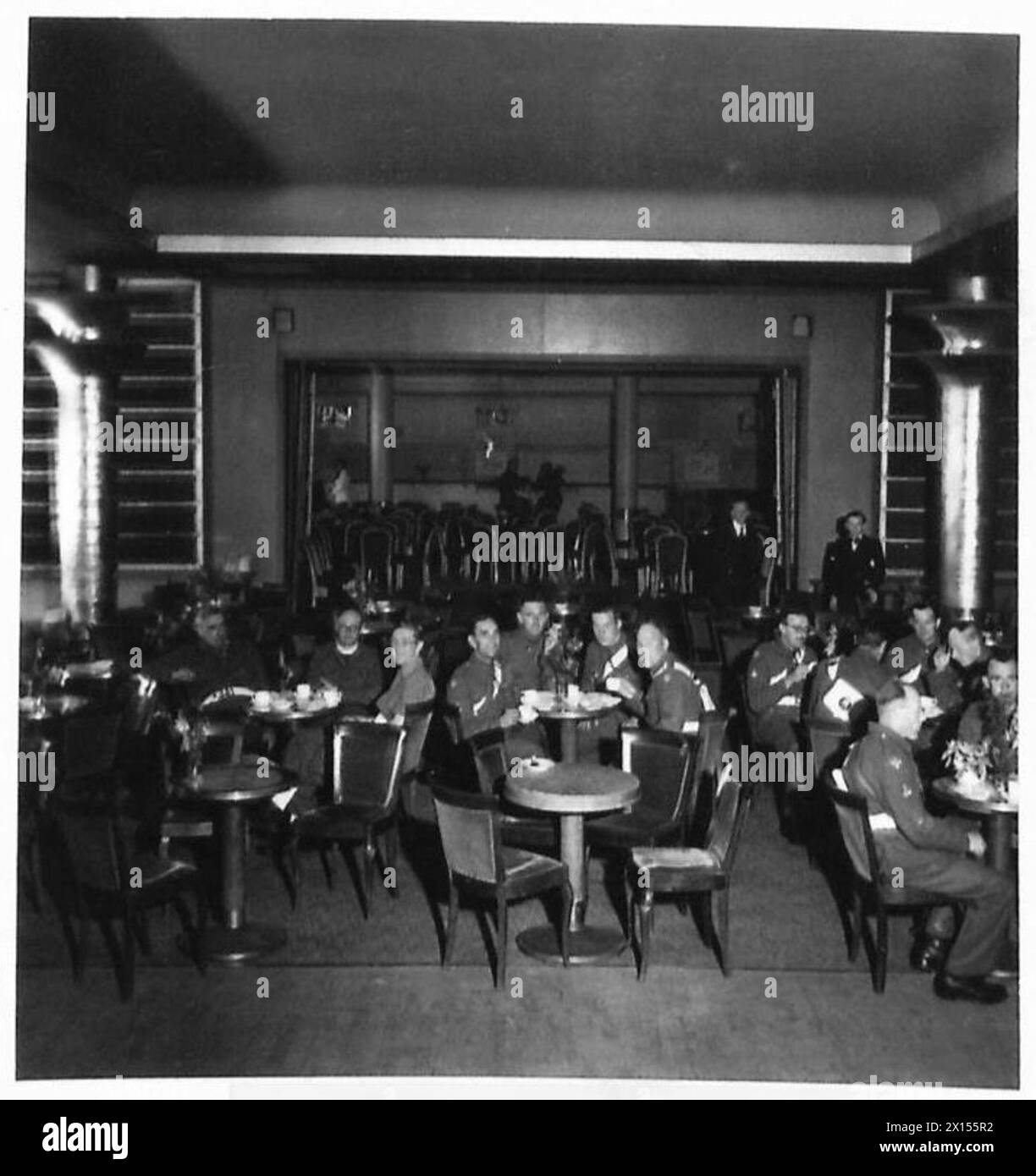 FIRST N.A.A.F.I. IN BERLIN - An interior general view of the N.A.A.FI ...