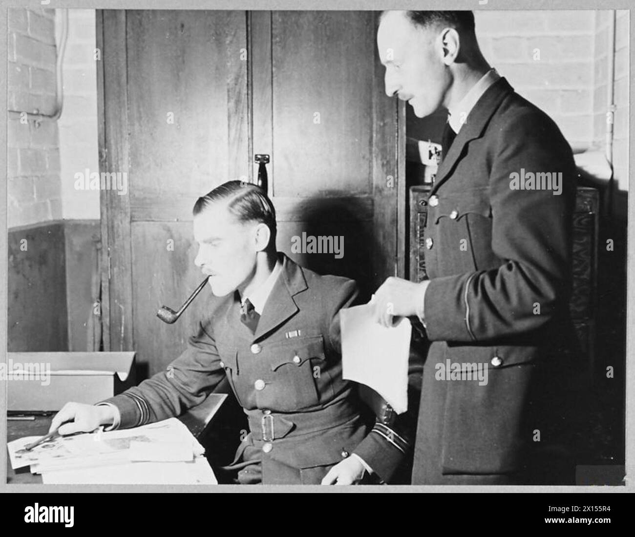 In 1943, RAF intelligence officers planned a large-scale bomber ...