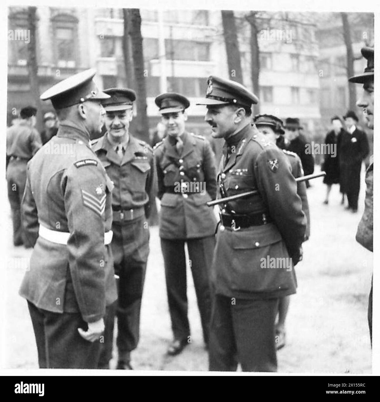 Band sergeant major Black and White Stock Photos & Images - Alamy
