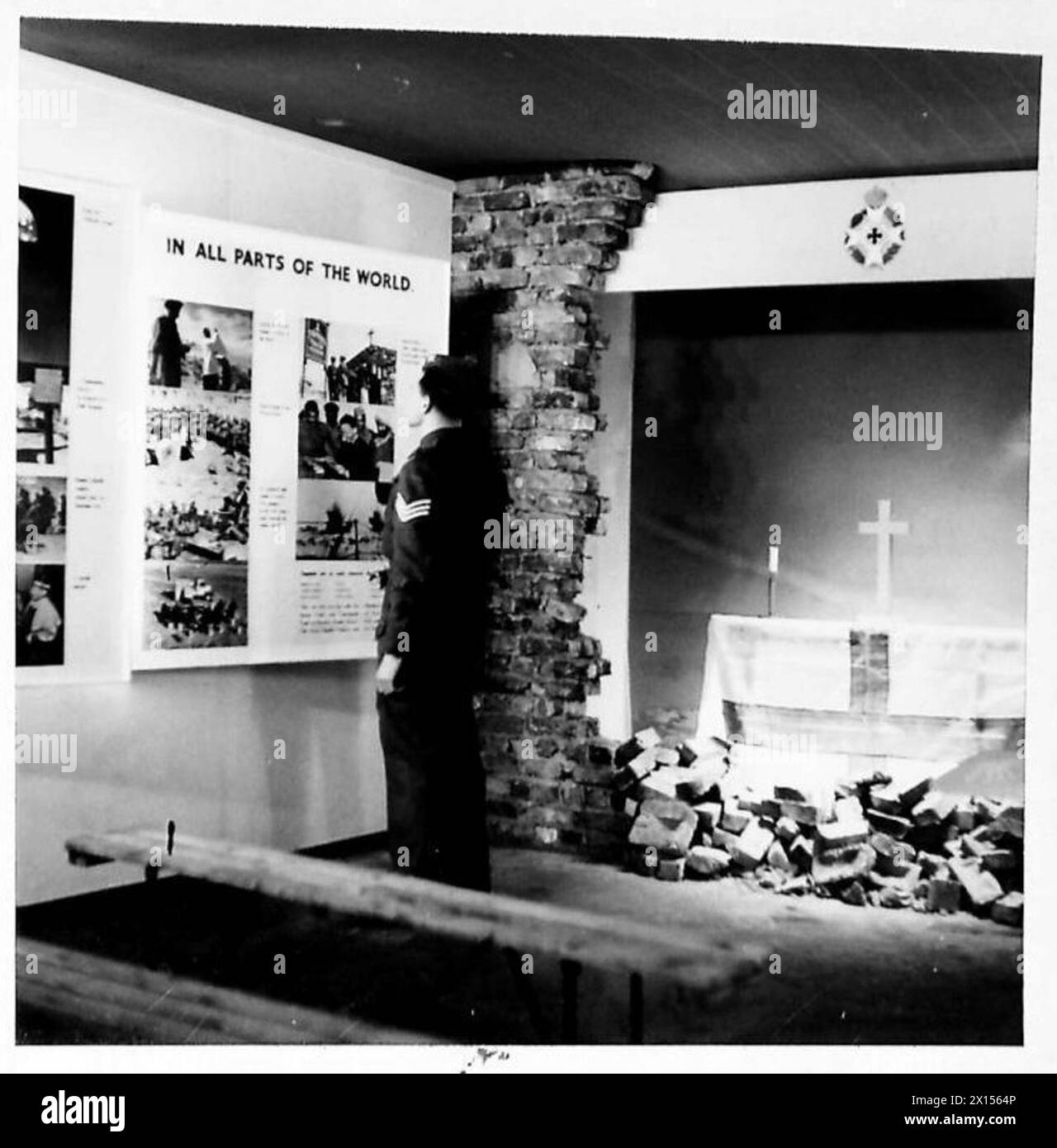 ARMY EQUIPMENT EXHIBITION (cont'd) - The Army Padre's section at the ...