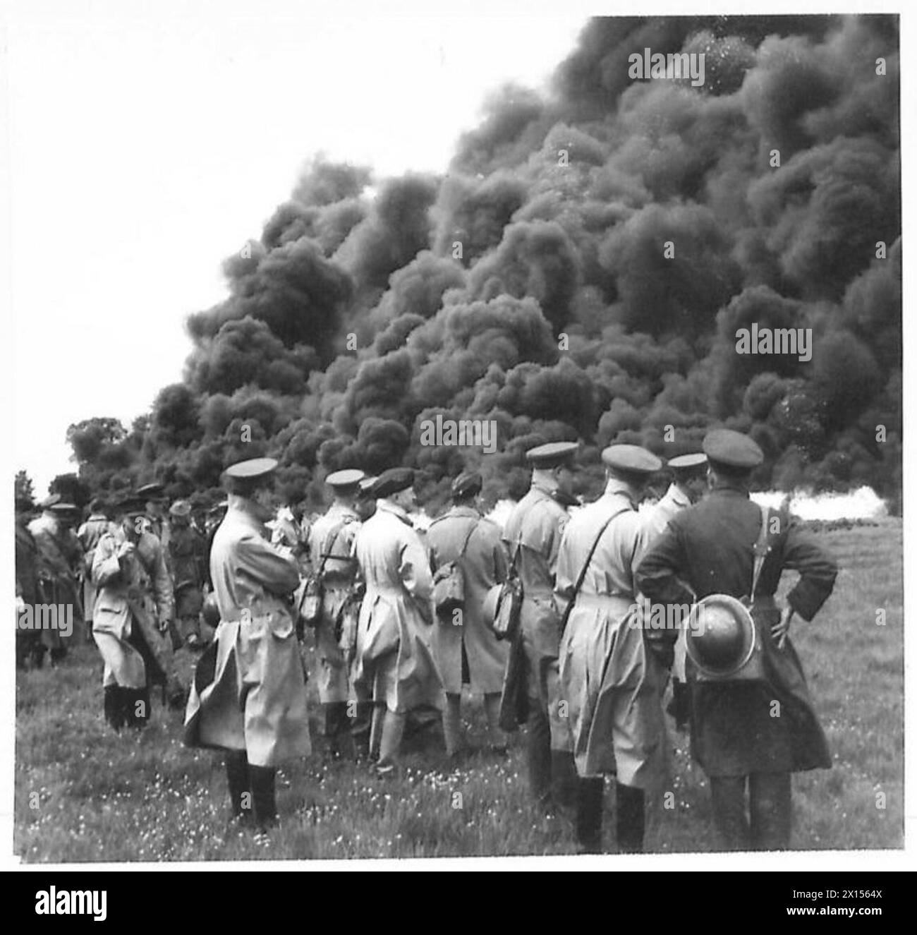 Military tactics demonstration Cut Out Stock Images & Pictures - Alamy