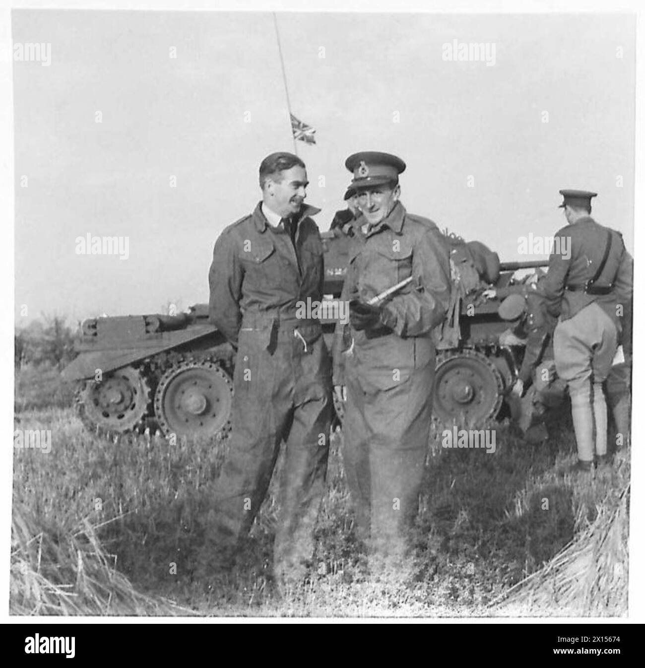 COMMANDER IN CHIEF FOLLOWS BIG EXERCISE IN TANK - Mr. Anthony Eden ...