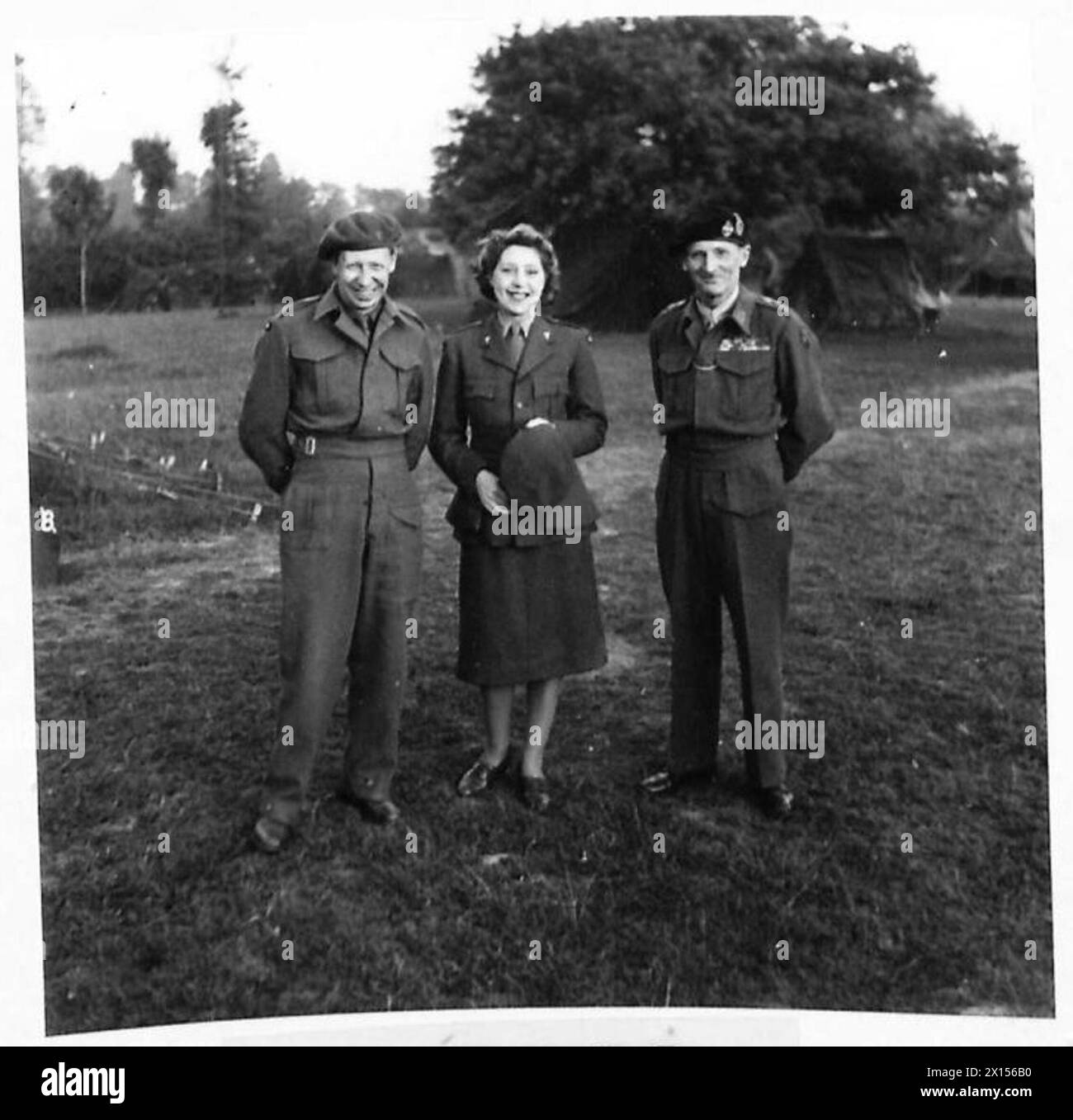GEORGE FORMBY ENTERTAINS AT GEN. MONTGOMERY'S HEADQUARTERS - Gen ...