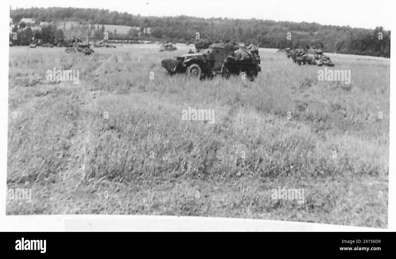 British Army operations and personnel in North-West Europe during 1944 ...