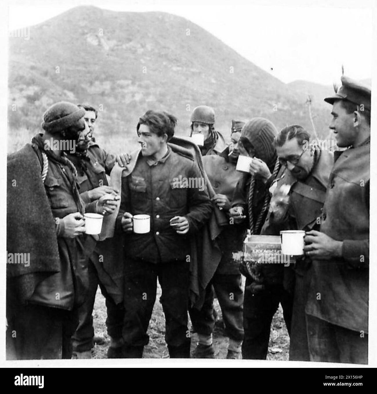 ITALY : FIFTH ARMYCOMMANDOS RETURN FROM RAID NEAR GARIGLIANO ...