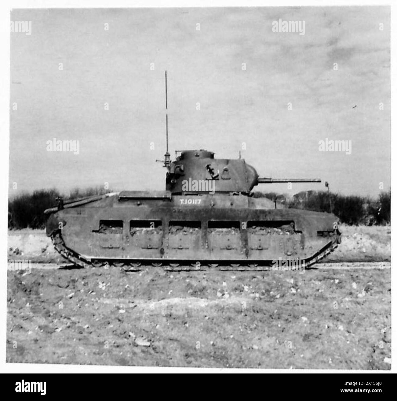TANK SERIES - Infantry Tank Mk. II Matilda British Army Stock Photo - Alamy