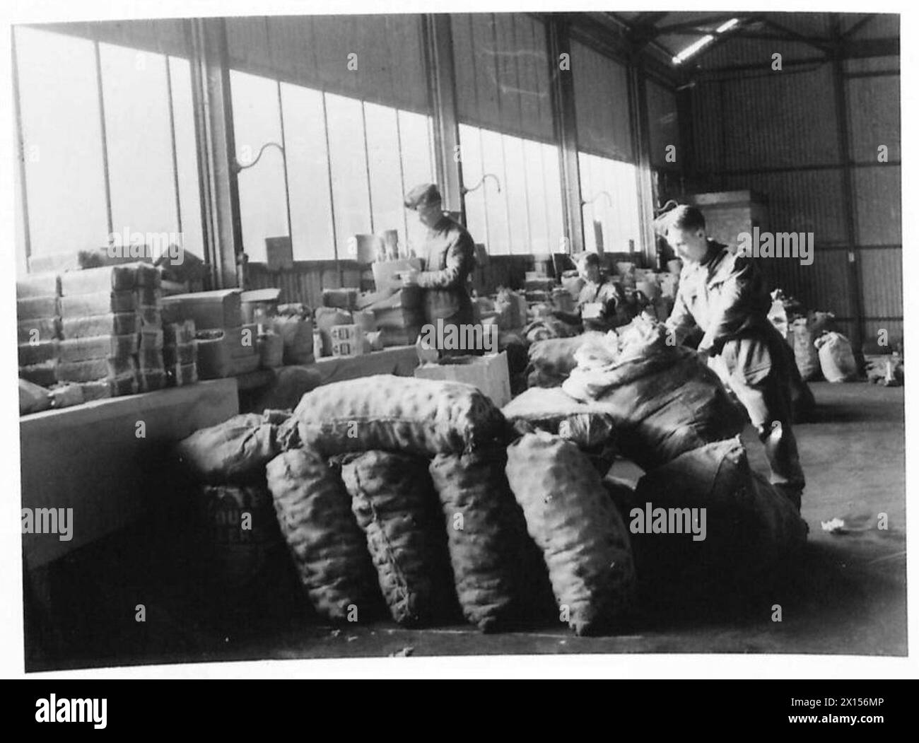 Military material distribution Cut Out Stock Images & Pictures - Alamy