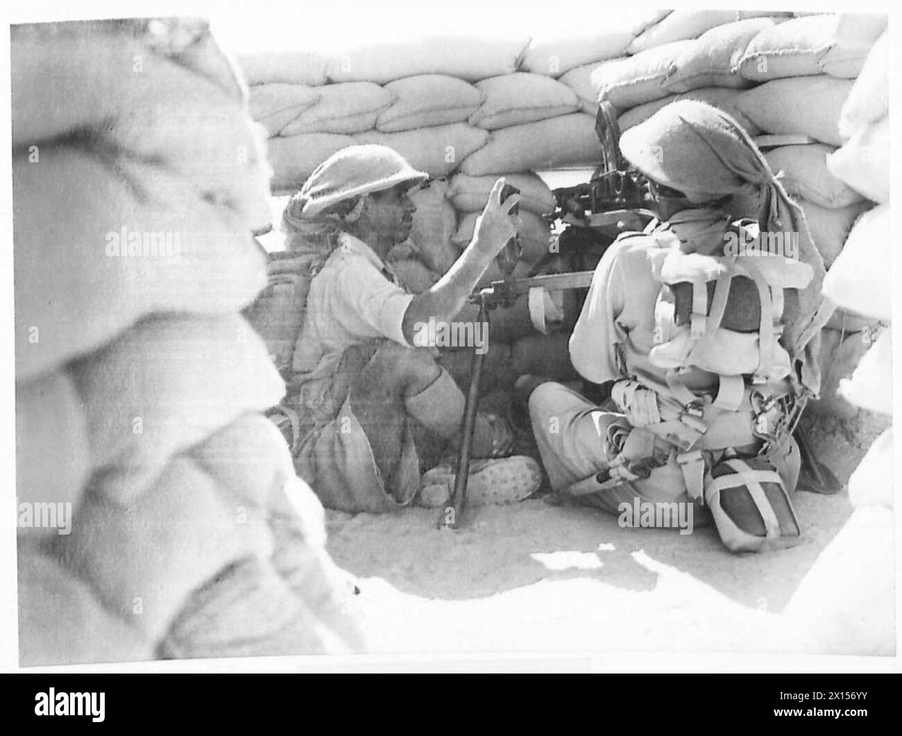 PHOTOGRAPHS OF AN INDIAN DIVISION IN THE WESTERN DESERT - Indian Rifle ...