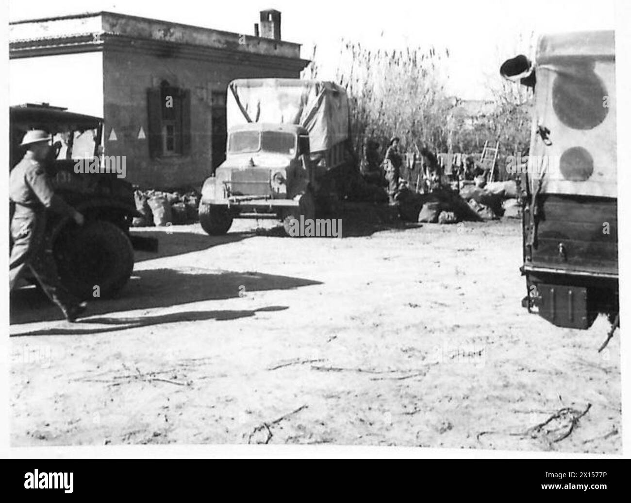 FIFTH ARMY : THE ARMY POST OFFICE IN THE ANZIO BRIDGEHEAD - A view ...