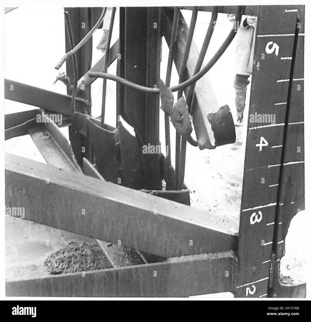 Element C of the 79th Armoured Division undertakes a special assignment ...