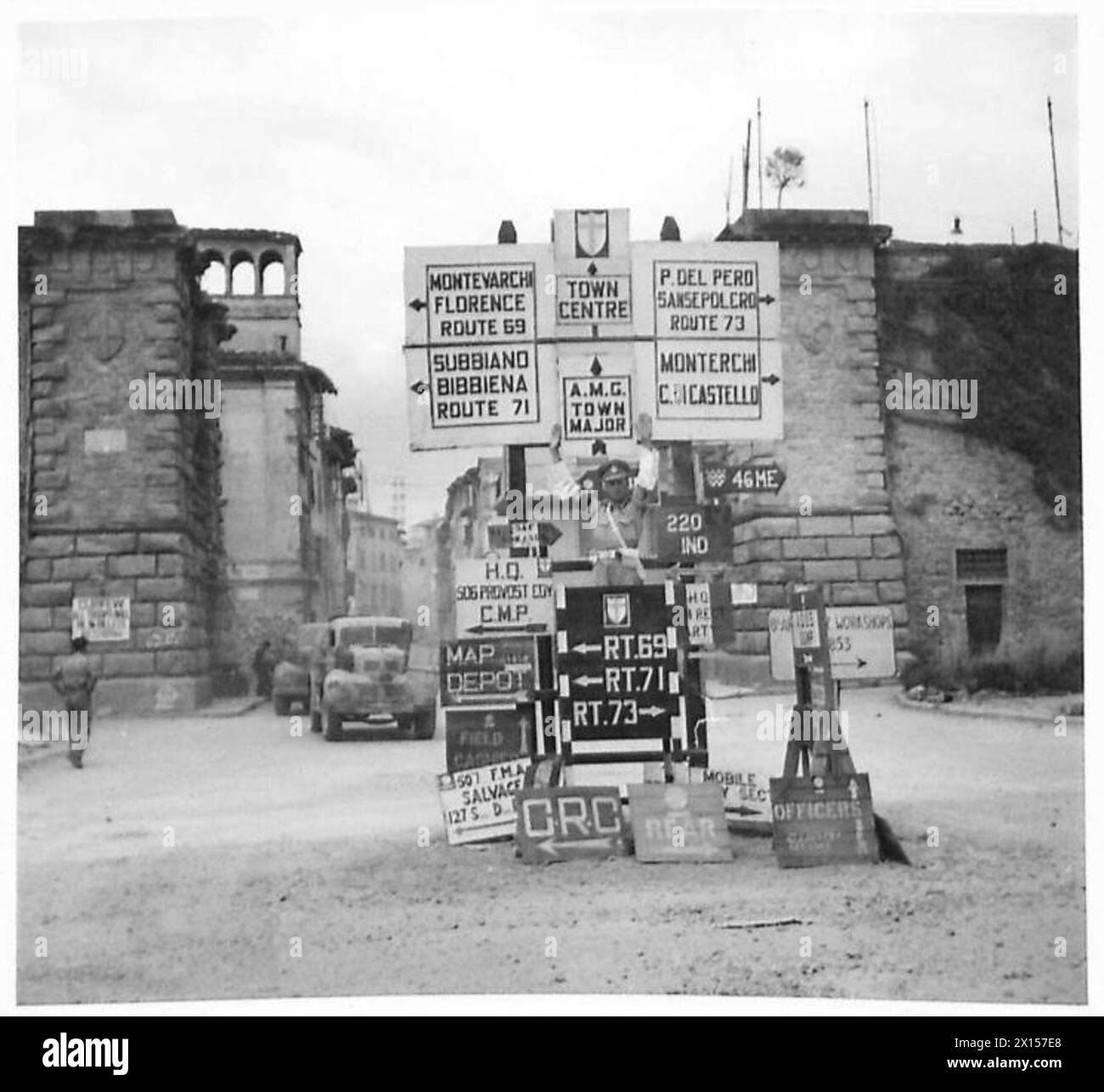 Post prior Black and White Stock Photos & Images - Alamy