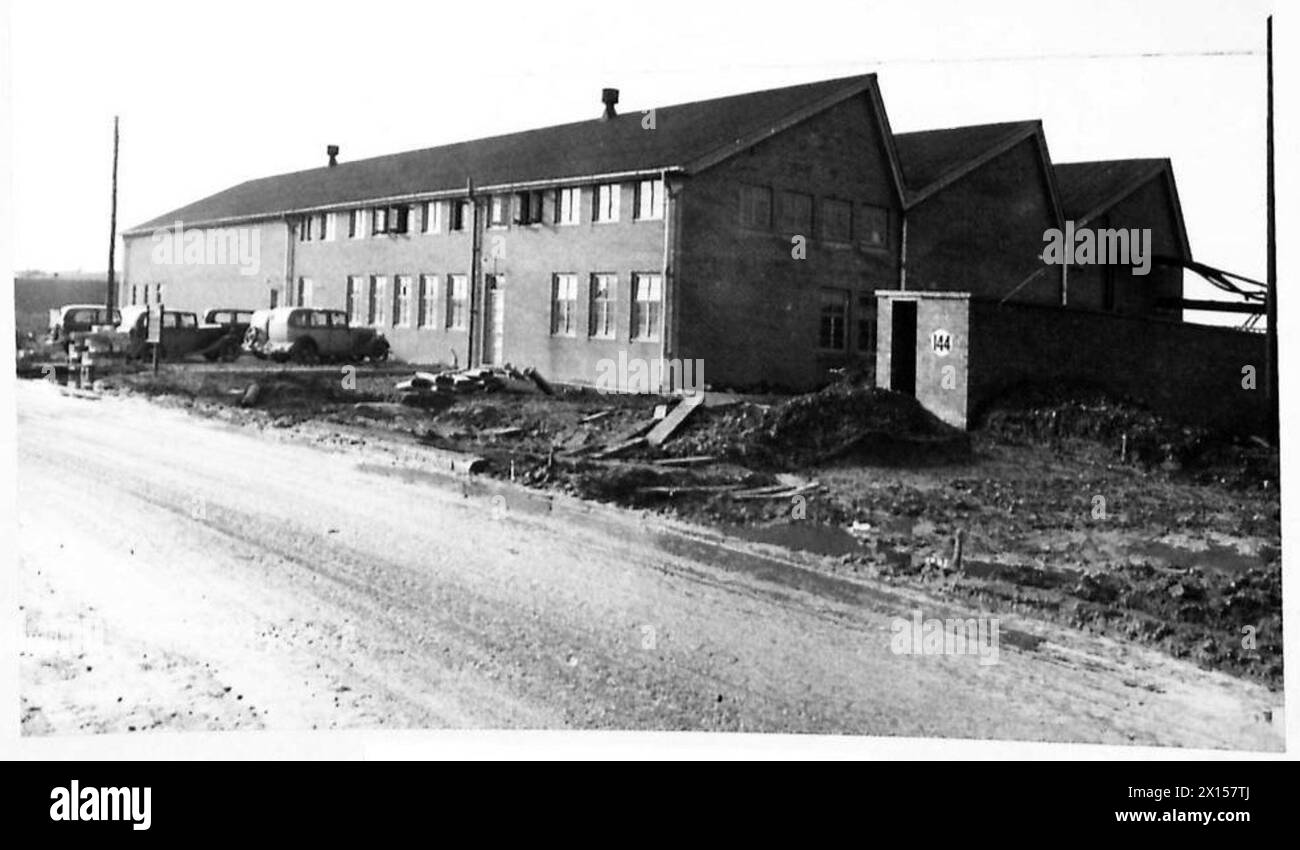 BUILDINGS AT DONNINGTON - Pictures for record purposes of the Central ...