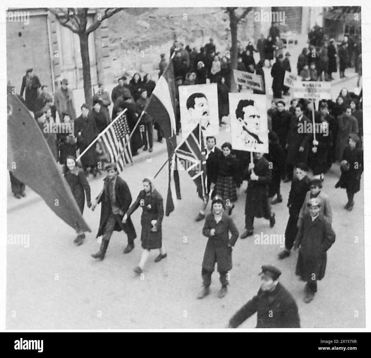 YUGOSLAVIA : BELGRADE CELEBRATES RED ARMY DAY - The flags of America ...