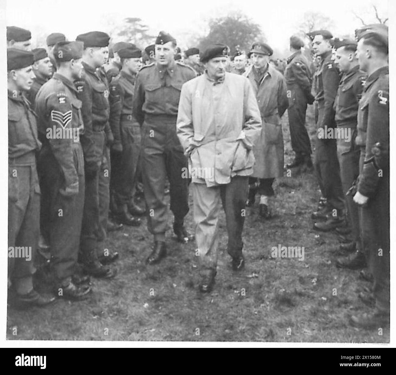 GENERAL MONTGOMERY S TOUR OF 21ST ARMY GROUP - General Montgomery ...