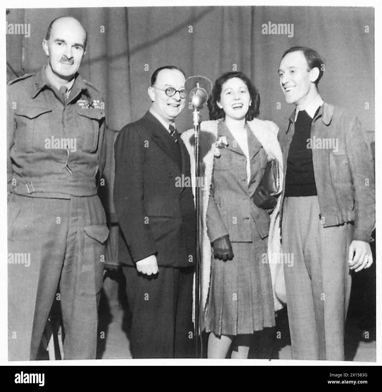 NORTH AFRICAOFFICIAL OPENING OF BRITISH FORCES EXPERIMENTAL RADIO ...