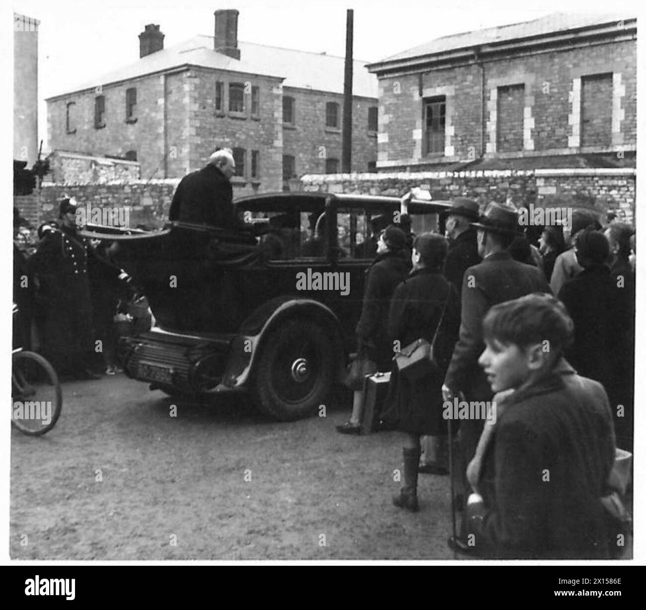 Official wartime visit Cut Out Stock Images & Pictures - Alamy