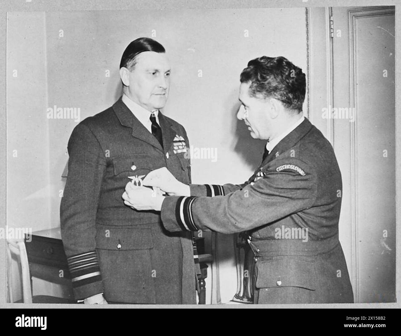 CZECH WINGS FOR A.C.M. SIR SHOLTO DOUGLAS -NEW A.O.C-IN-C MIDDLE EAST ...