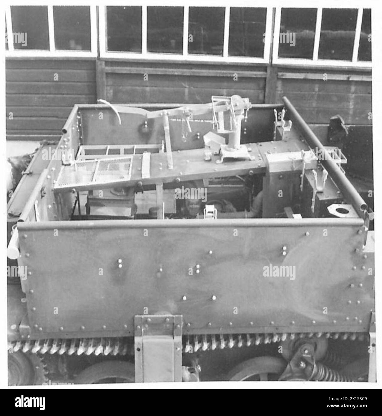 NEW FITTINGS AND MOUNTINGS FOR BREN CARRIER - A series of photographs ...