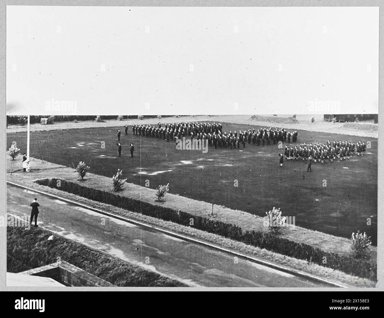 BATTLE OF BRITAIN DAY PARADE AT R.A.F. COASTAL COMMAND STATION. - 7315 ...