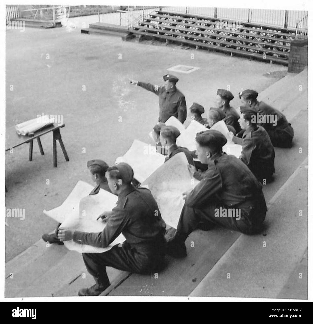 NO.1 M.T.T.D., R.E. AYR RACECOURSE, AYR LIEUTENANT COLONEL F.L. STROUD ...