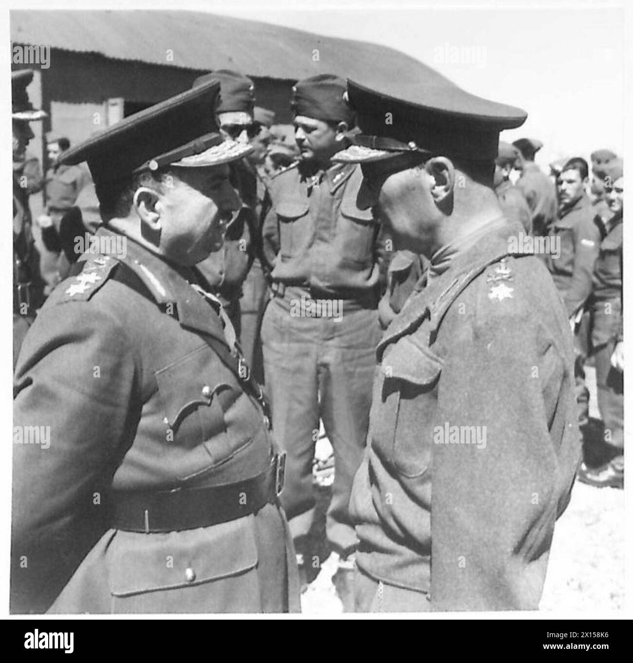 The Greek Army is shown in training, with the General Officer ...