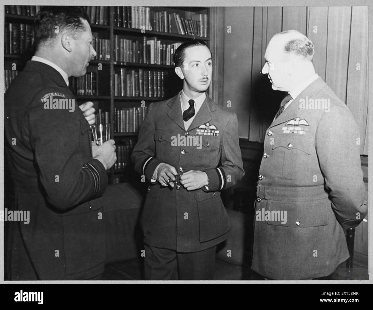 REGENT OF IRAQ VISITS R.A.F. COLLEGE, CRANWELL - These pictures were ...